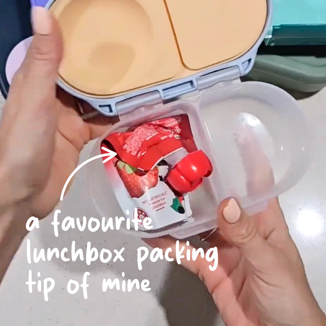 School Lunch Yoghurt Pouch Hack | Tips for Yoghurt Pouches in the Lunc ...