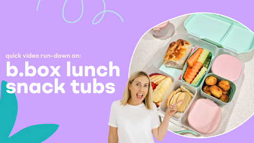 b.box Lunch Snack Tubs | Leakproof Lunchbox Containers Video Tour ...