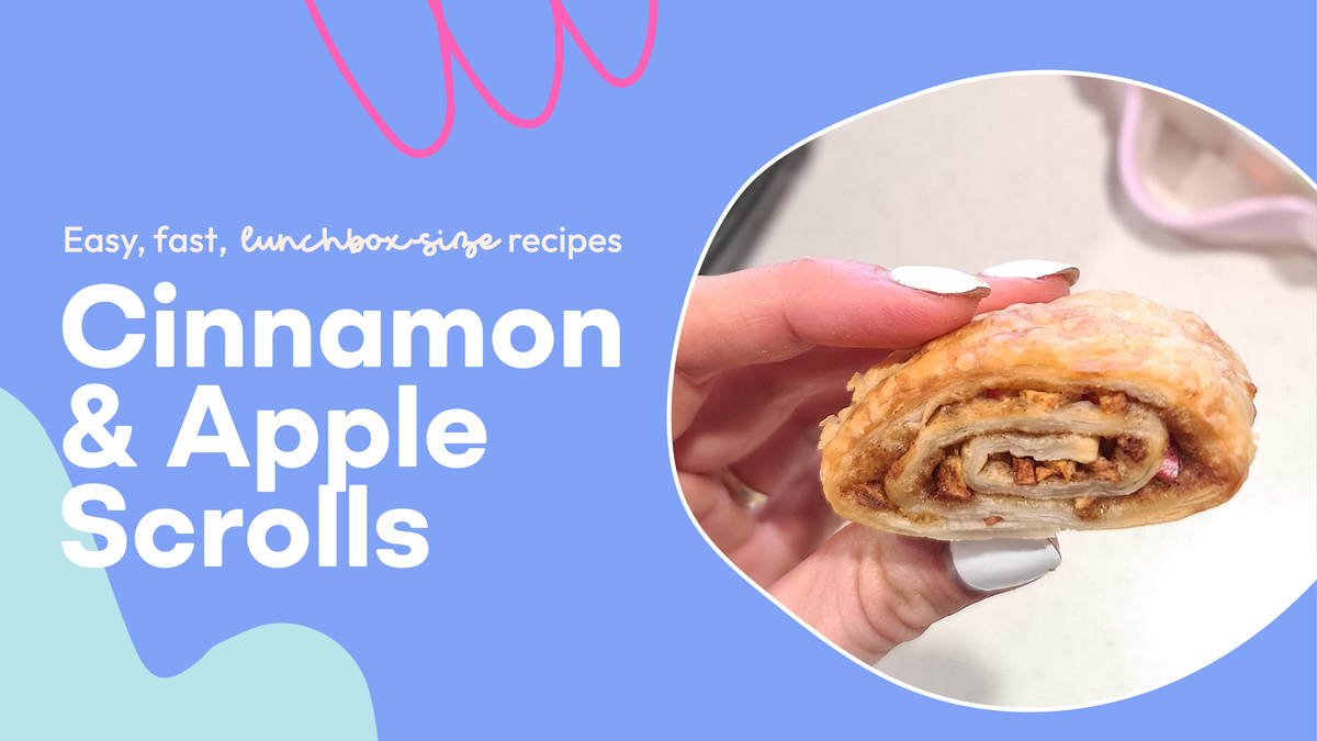 Apple & Cinnamon Scrolls | Easy Homemade krumbsco Air Fryer Recipe ...