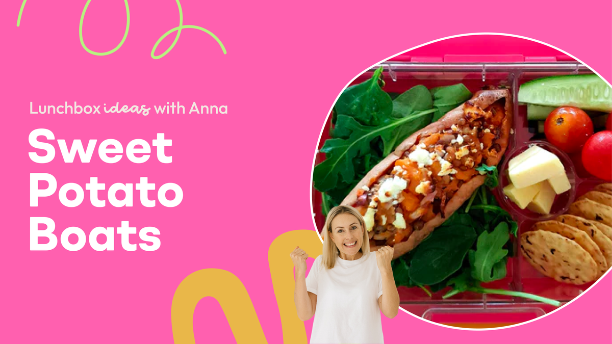 Sweet Potato Boats | Lunchbox Mini | Lunch Box Recipes | School Lunches