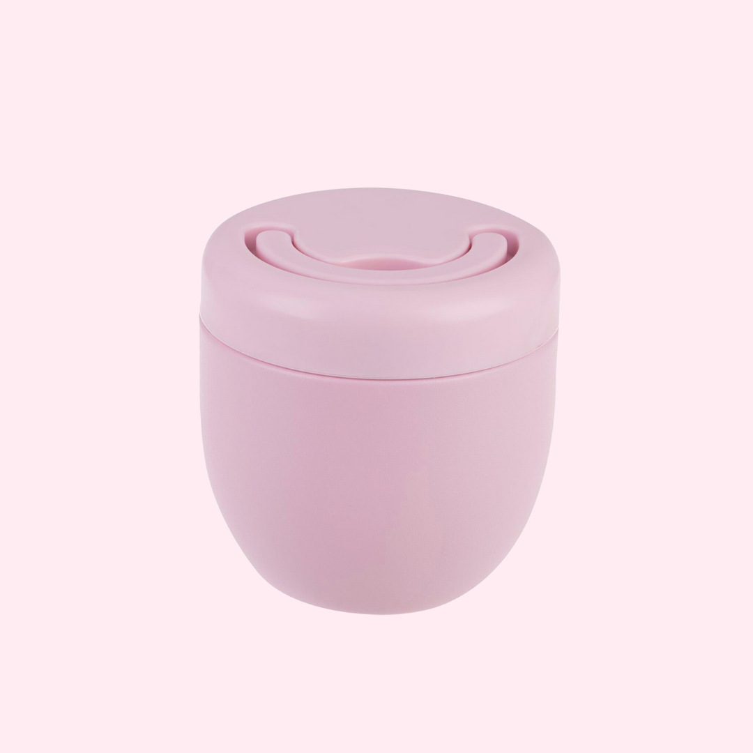 Oasis Stainless Steel Insulated Food Pod - 470mL - Carnation – Lunchbox ...