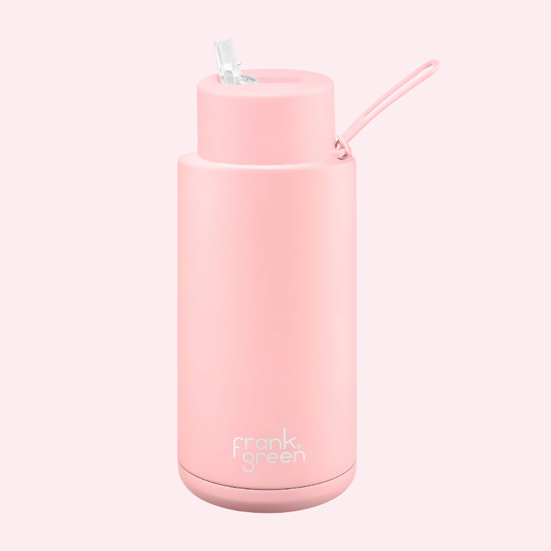 Frank Green Ceramic Drink Bottle 1L - Blushed Pink – Lunchbox Mini