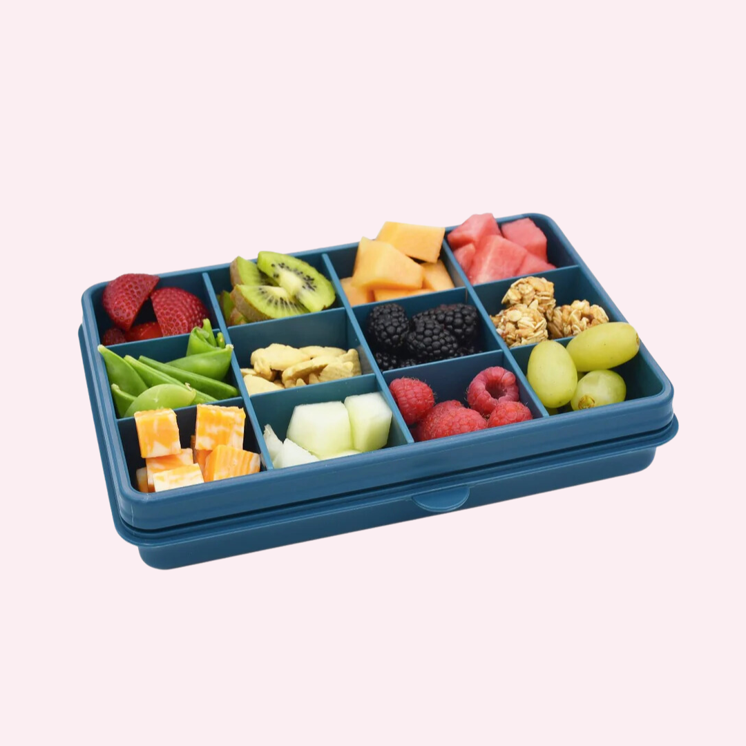 Melii Luxe Snackle Box - Blue – Lunchbox Mini