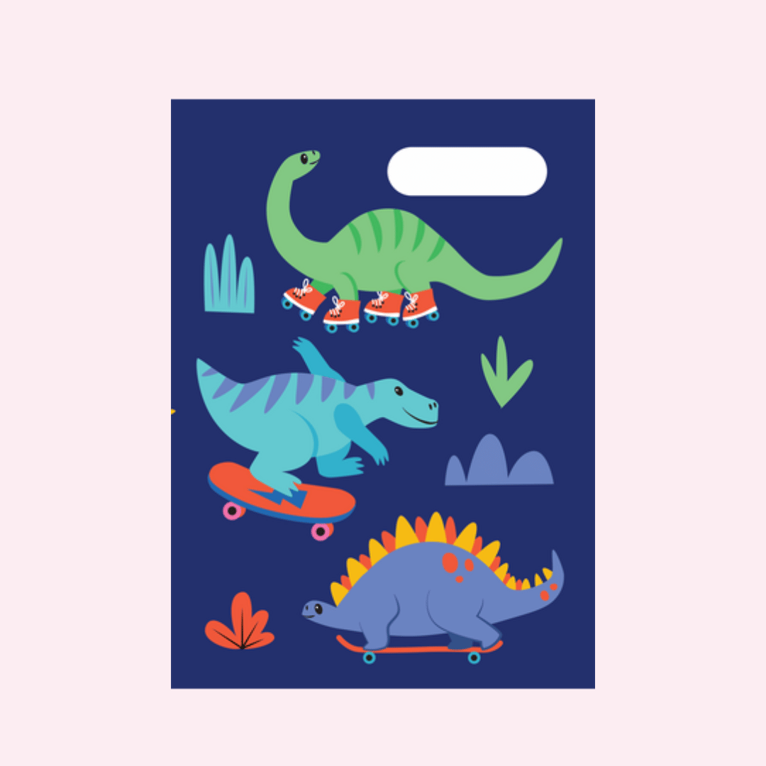 Spencil A4 Book Cover - Dino Skate Park 2 – Lunchbox Mini