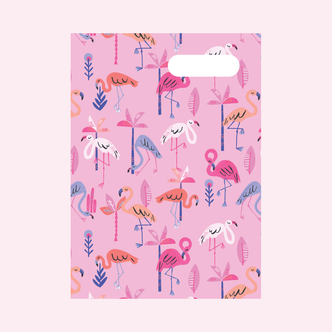 Spencil A4 Book Cover - Flamingo Splash – Lunchbox Mini