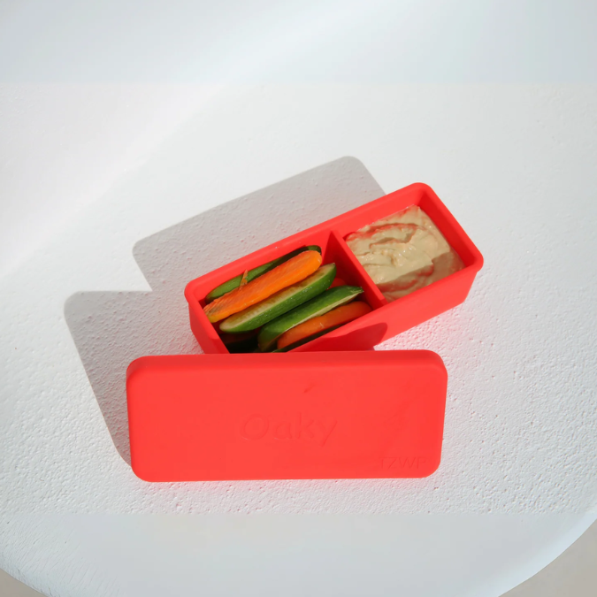 Bento Bite Silicone Lunch Box - 2 Compartment | Reusable & Leak ...