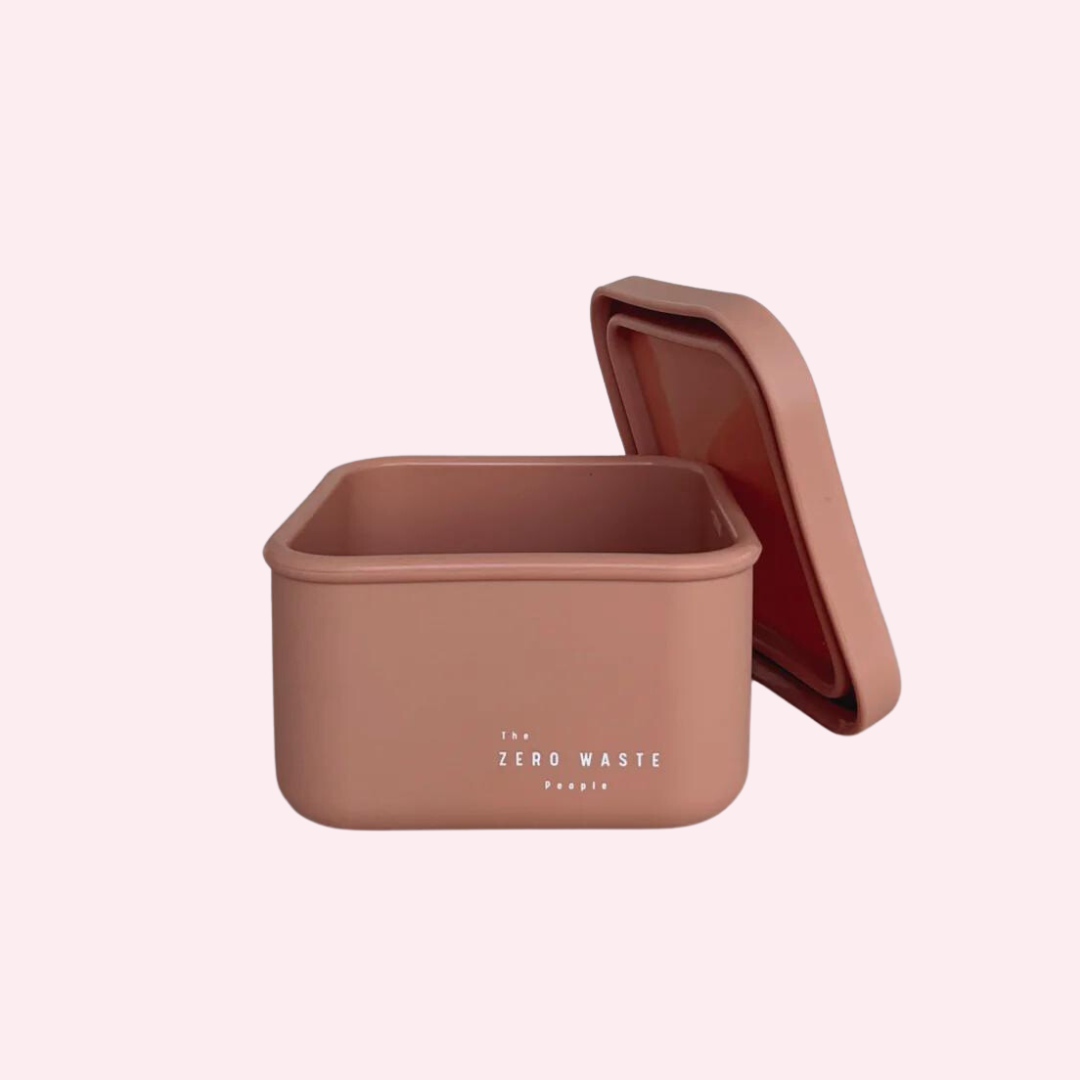 The Zero Waste People Snack Container - Dusty Pink – Lunchbox Mini