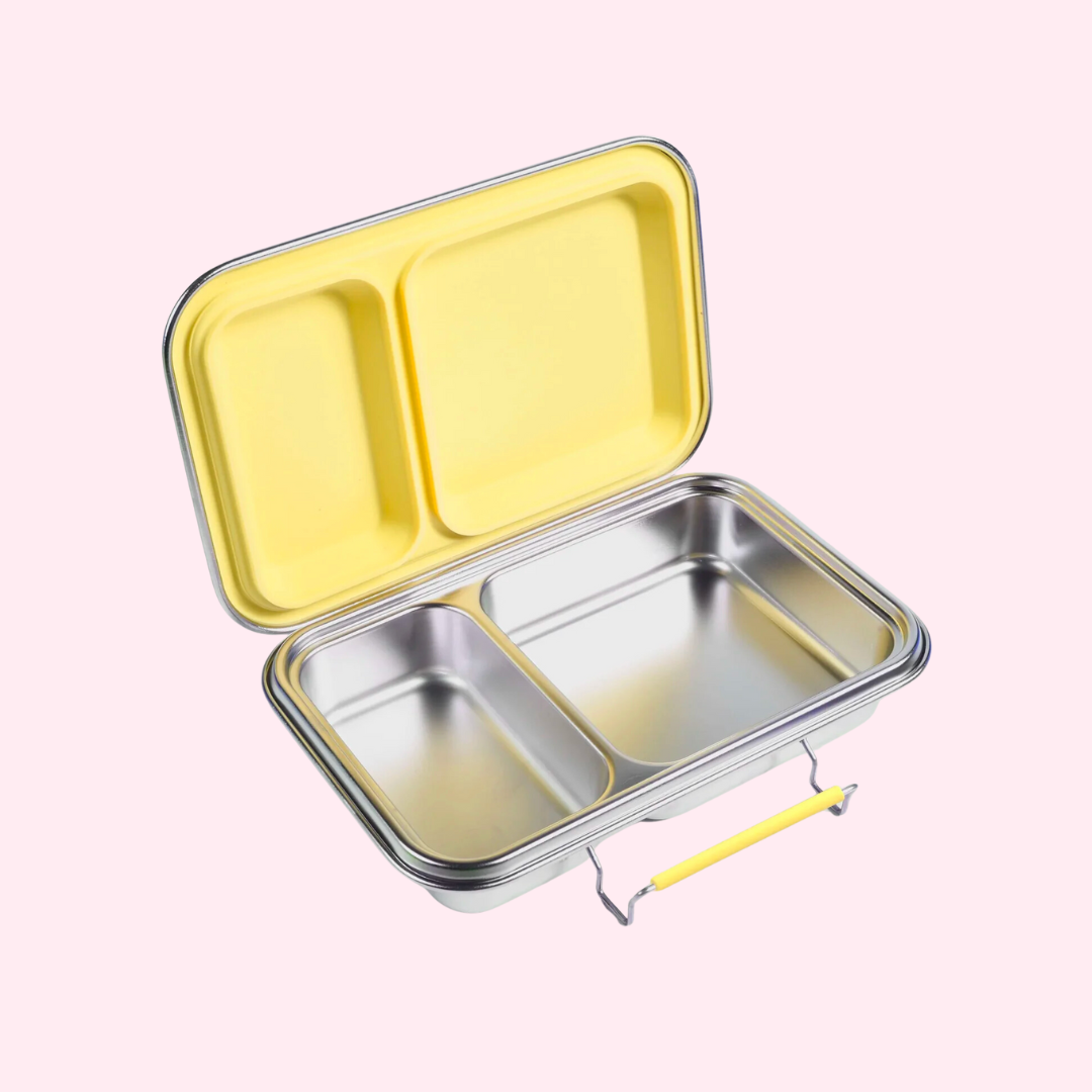 ecococoon 2 Compartment Stainless Steel Bento Box - Limoncello ...