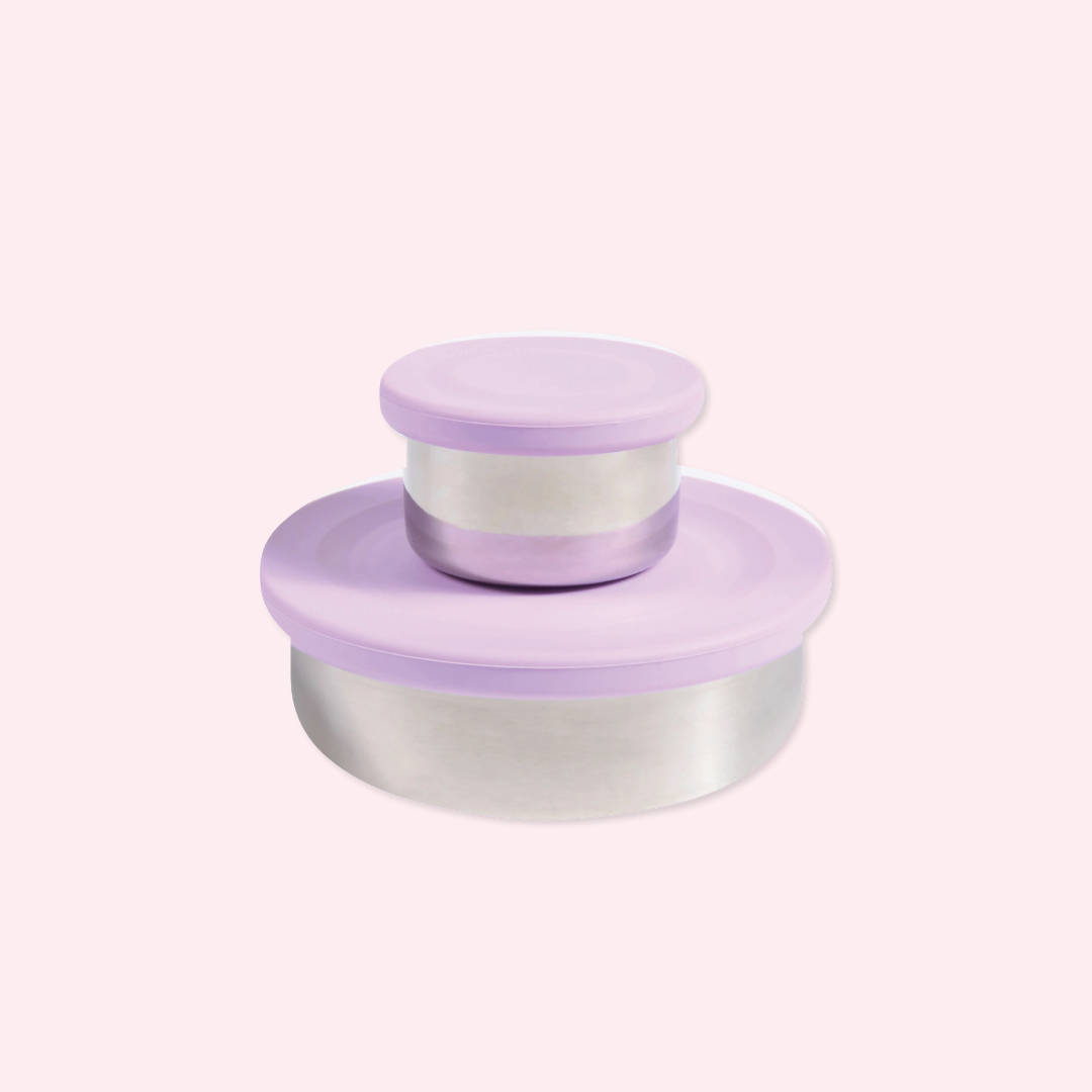 ecococoon Stainless Steel Snack Pots - Grape – Lunchbox Mini